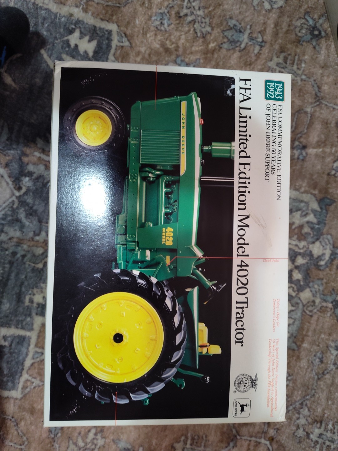Ertl John Deere FFA Limited Edition Model 4020 Tractor | eBay