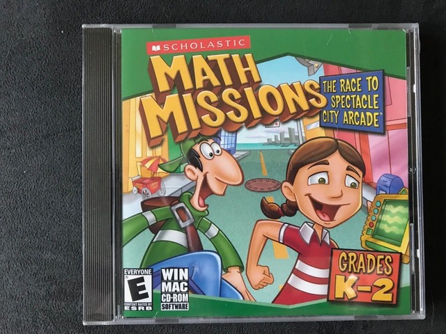 Scholastic Math Missions: The Race to Spectacle City Arcade (Grades K-2 ...