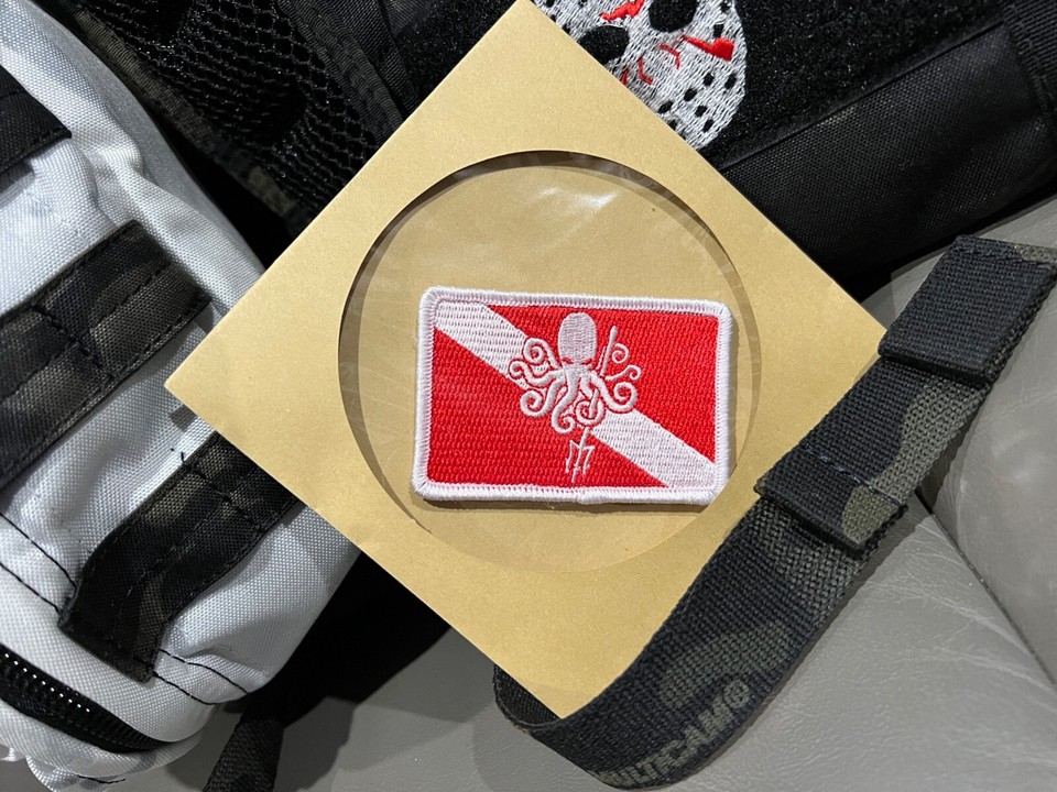 PDW PROMETHEUS DESIGN WERX S.P.D. DIVE TEAM PATCH ITS CSM STRIDER TAD ...