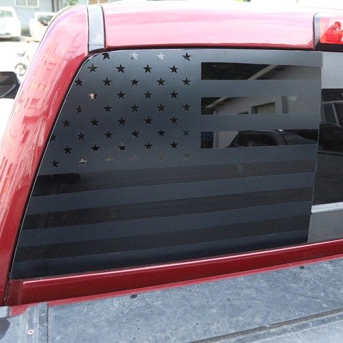 2X Rear Side Window Sticker Trim Decals for Chevrolet Silverado 2014-17 ...