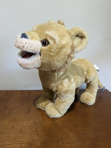 Disney The Lion King Talk & Roar Simba Animated Plush Toy Animal Young ...