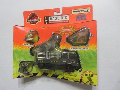Matchbox The Lost World Jurassic Park Rage Rig site B | eBay
