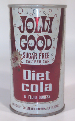 Vintage Jolly Good Diet Cola Soda Pop 12oz Steel Can Krier Co Random ...