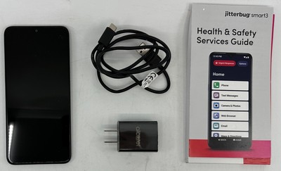LIVELY Jitterbug Smart3 Smartphone for Seniors - Black | eBay