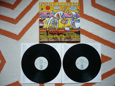 PIL Public Image Ltd. The Greatest Hits, So Far Double Vinyl 1990 ...