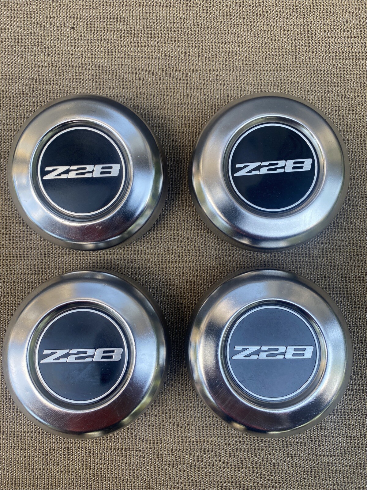 1970-1981 Camaro Z/28 Chevelle SS 5 Spoke Mag Wheel Center Caps Raised ...