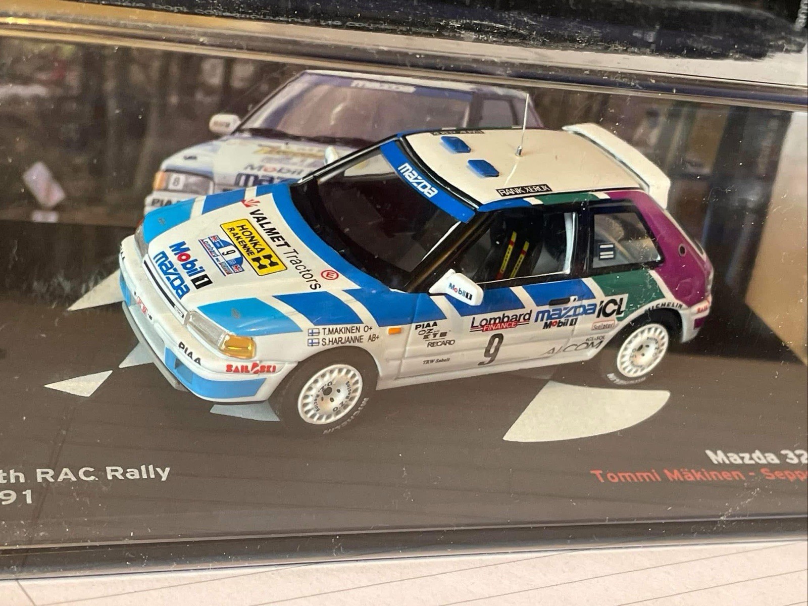 1/43 MAZDA 323 GTX 1991 LOMBARD RAC RALLY TOMMI MAKINEN | eBay