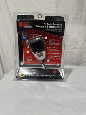 K40 Mike K-40 CB Microphone (9 Extra-long Flexible Mic Cord) | eBay