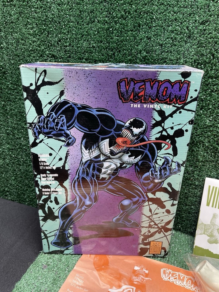 HORIZON 1992 MARVEL VENOM VINYL MODEL KIT 1/6 SCALE UNBUILT VENOM NEW ...