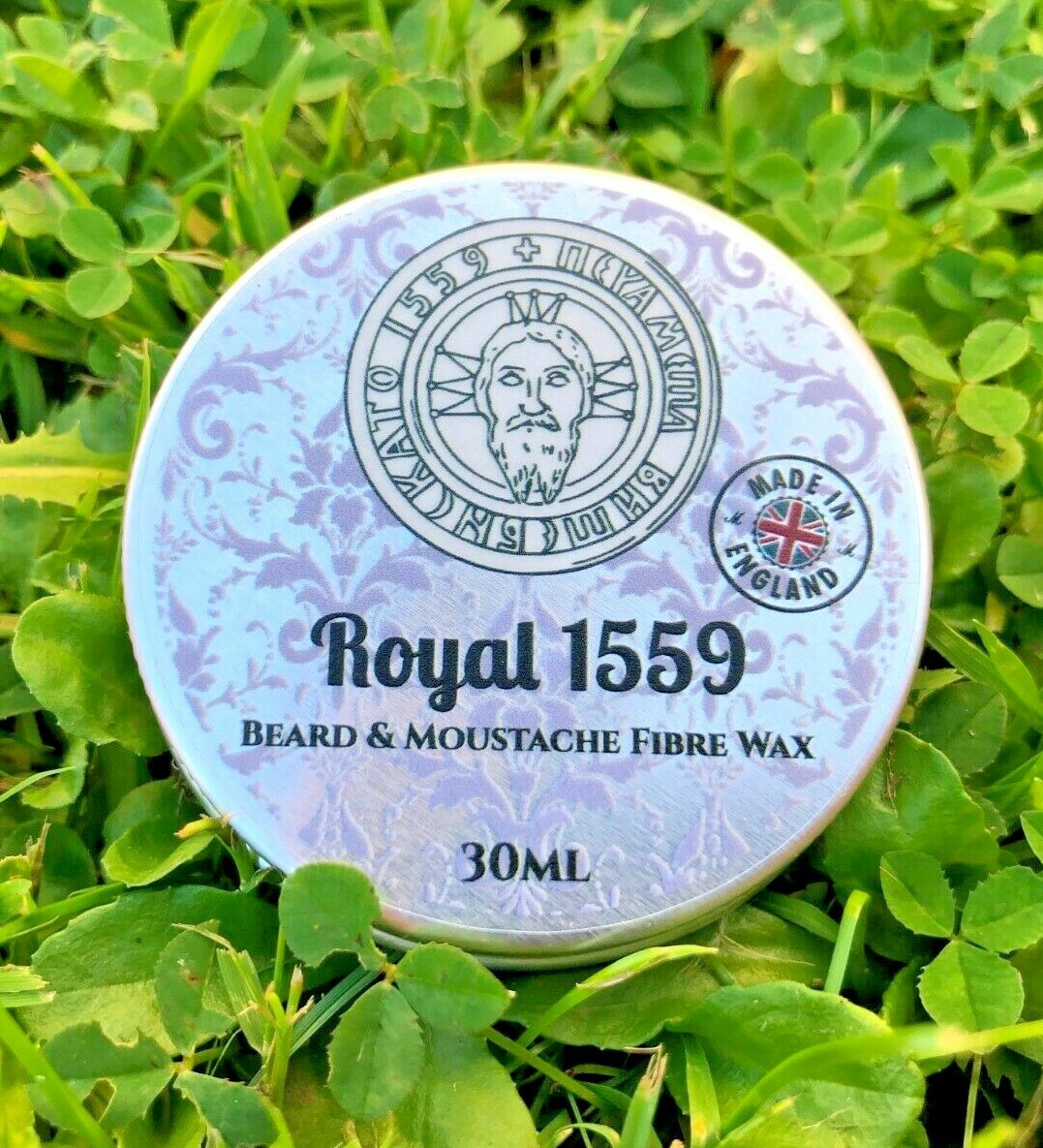 Royal 1559 - Beard & Moustache Fibre Wax - Salon Fresh Scent (30ml ...