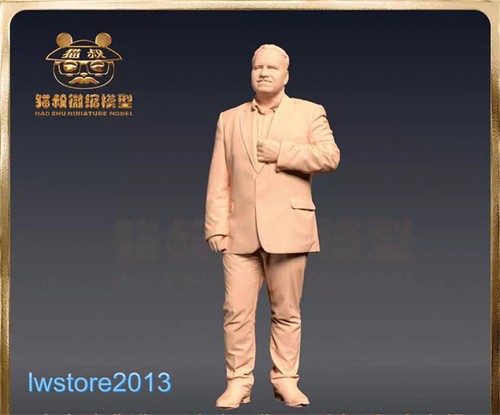 1/64 Fat Suit Man Miniatures Scene Props Figures Model For Cars ...
