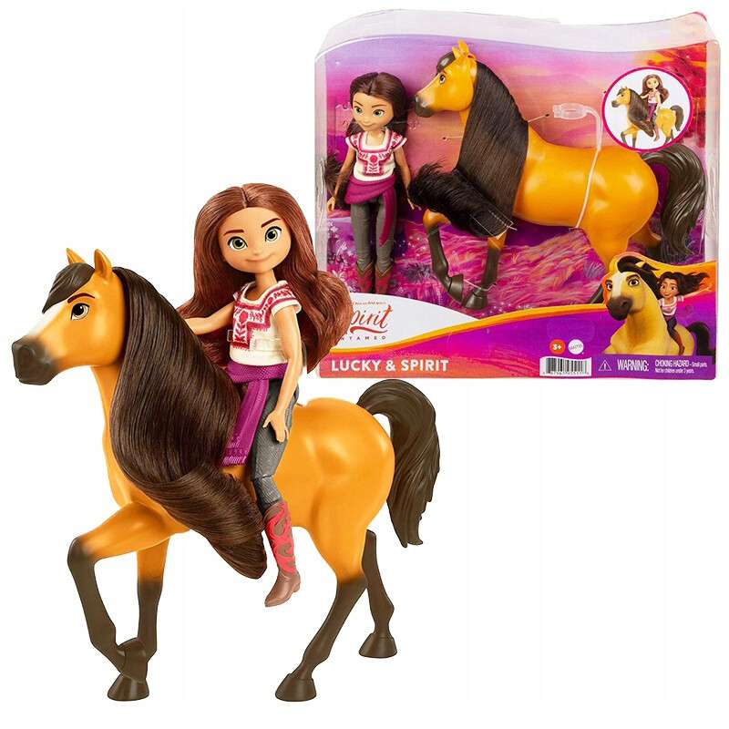 Dreamworks Spirit Untamed Lucky & Spirit Action Figures | eBay