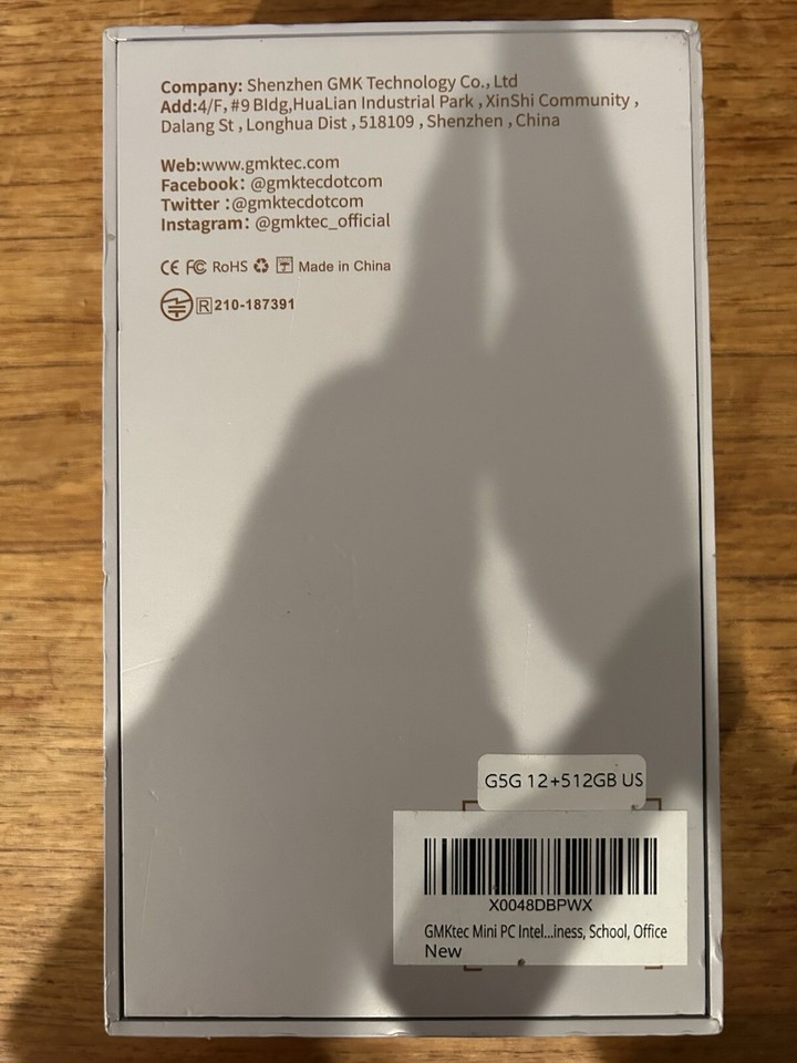 GMKtec G5 NucBox N97 Mini PC *NO SSD, NO WiFi* | eBay