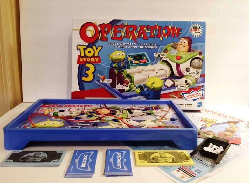HASBRO 2009 TOY STORY 3 SILLY OPERATION SKILL GAME EXCELLENT | eBay
