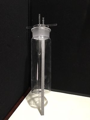 Laboratory Glass Container 16" Long with3 Openings on top and one on ...