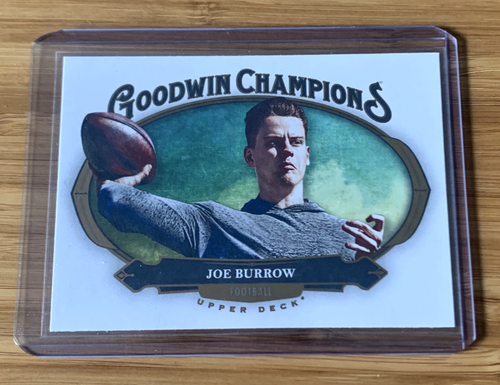 2020 Upper Deck Goodwin Champions Joe Burrow Football #91 | eBay
