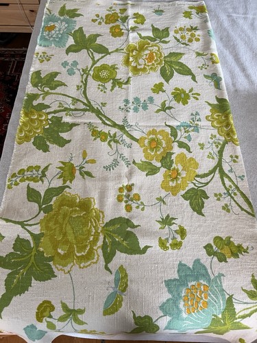 Vintage Bassett Mcnab Janet Cornell 'Chippendale' Floral Fabric, 54x54 ...
