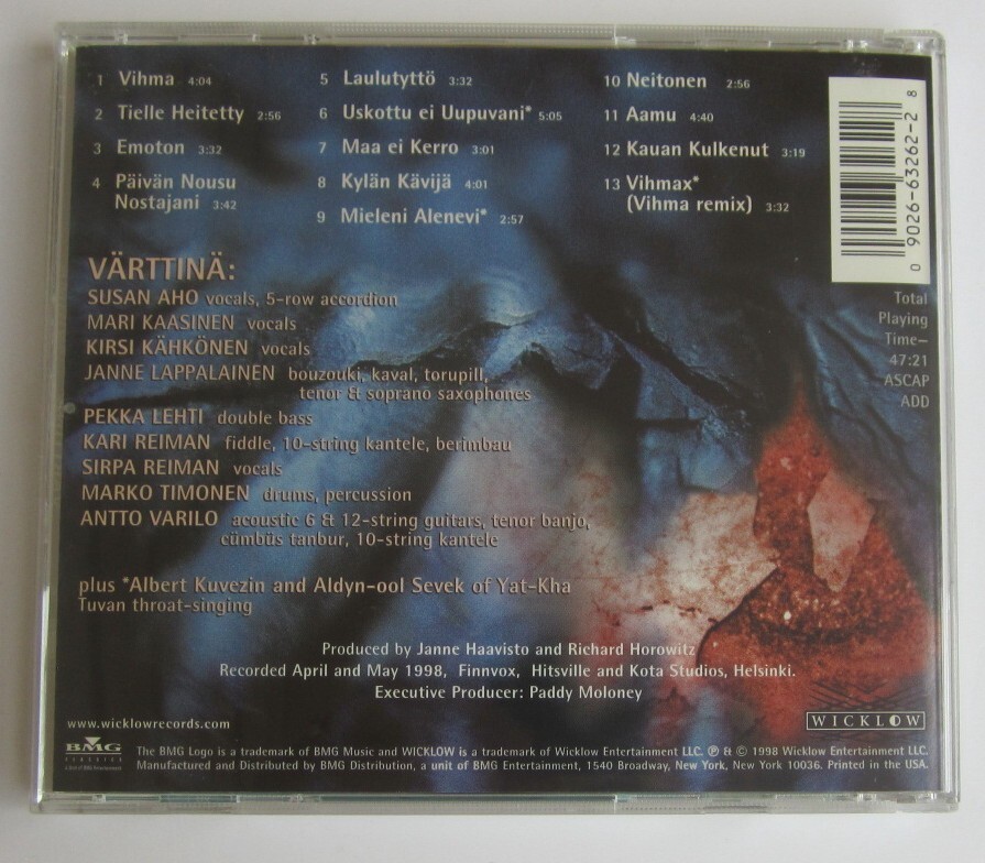 Värttinä – Vihma CD USED - Wicklow | eBay