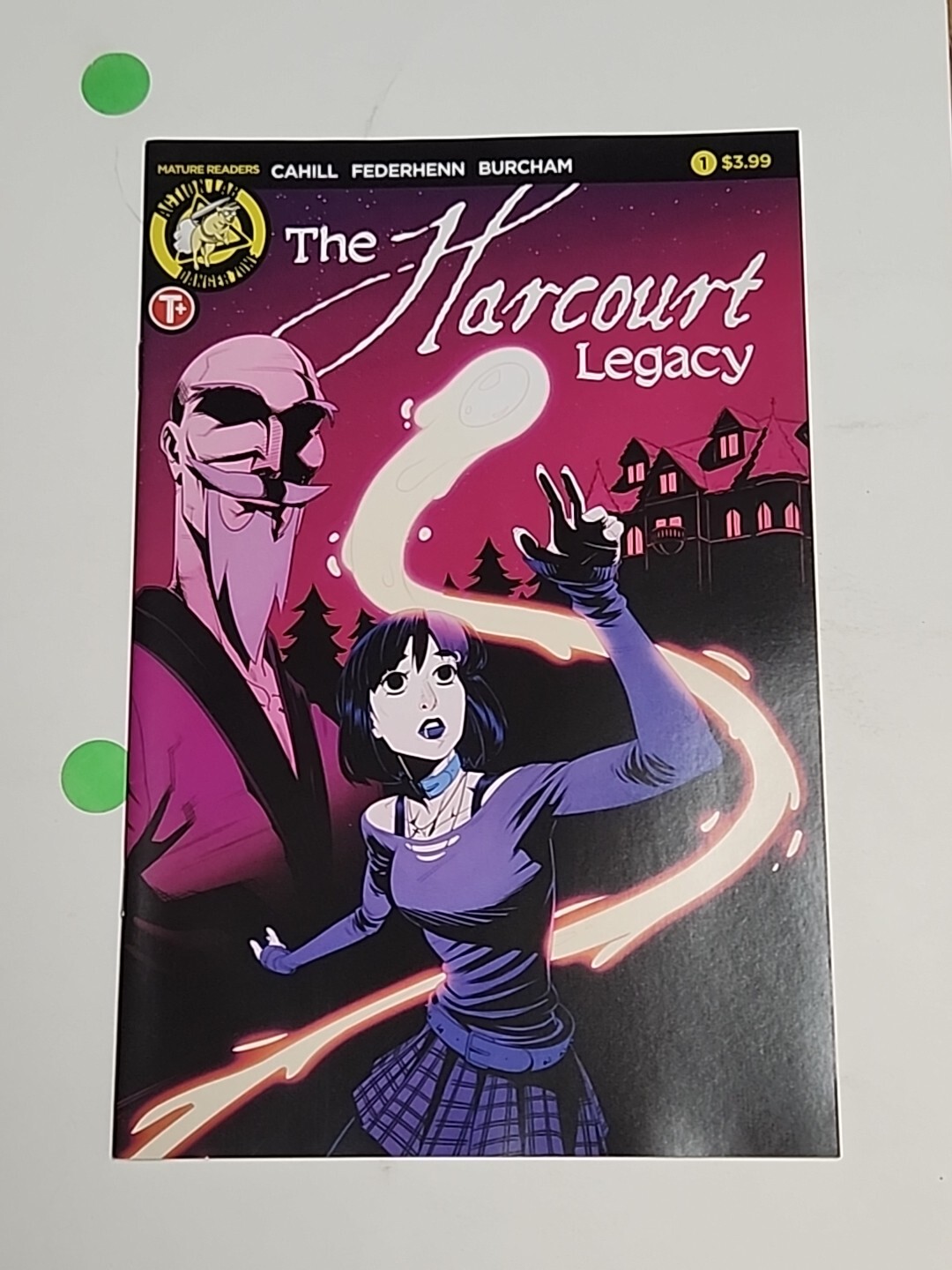 THE HARCOURT LEGACY # 1 ACTION LAB COMIC 2017 CAHILL FEDERHENN | eBay