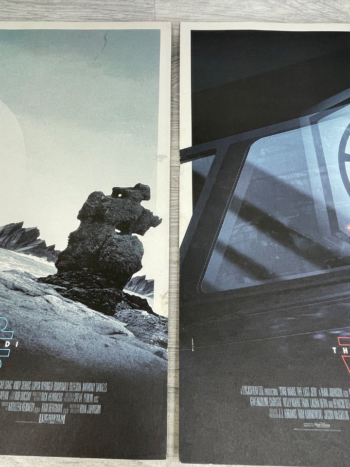 Star Wars The Last Jedi Screen Print by Matt Ferguson - NT Mondo ...