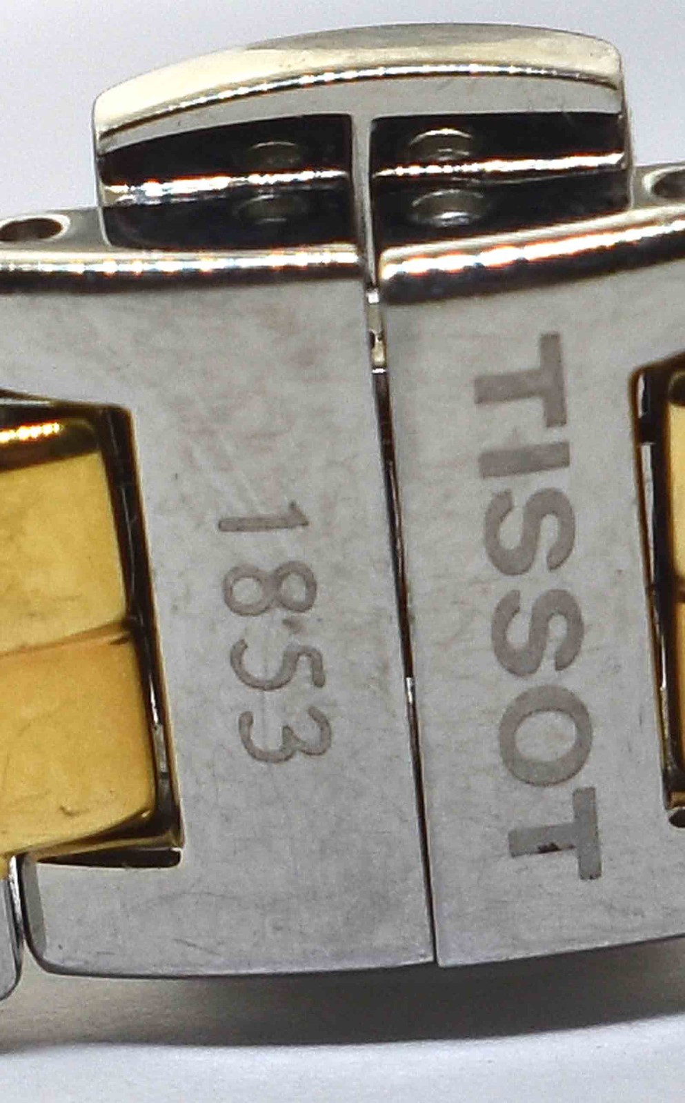 TISSOT 1853 STAINLESS STEEL GOLDTONE QUARTZ WATCH T094210A | eBay