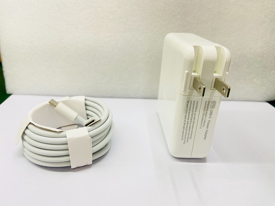 Genuine 87w usb-c power adapter Macbook pro 13/14/15'' Mac Book Air ...