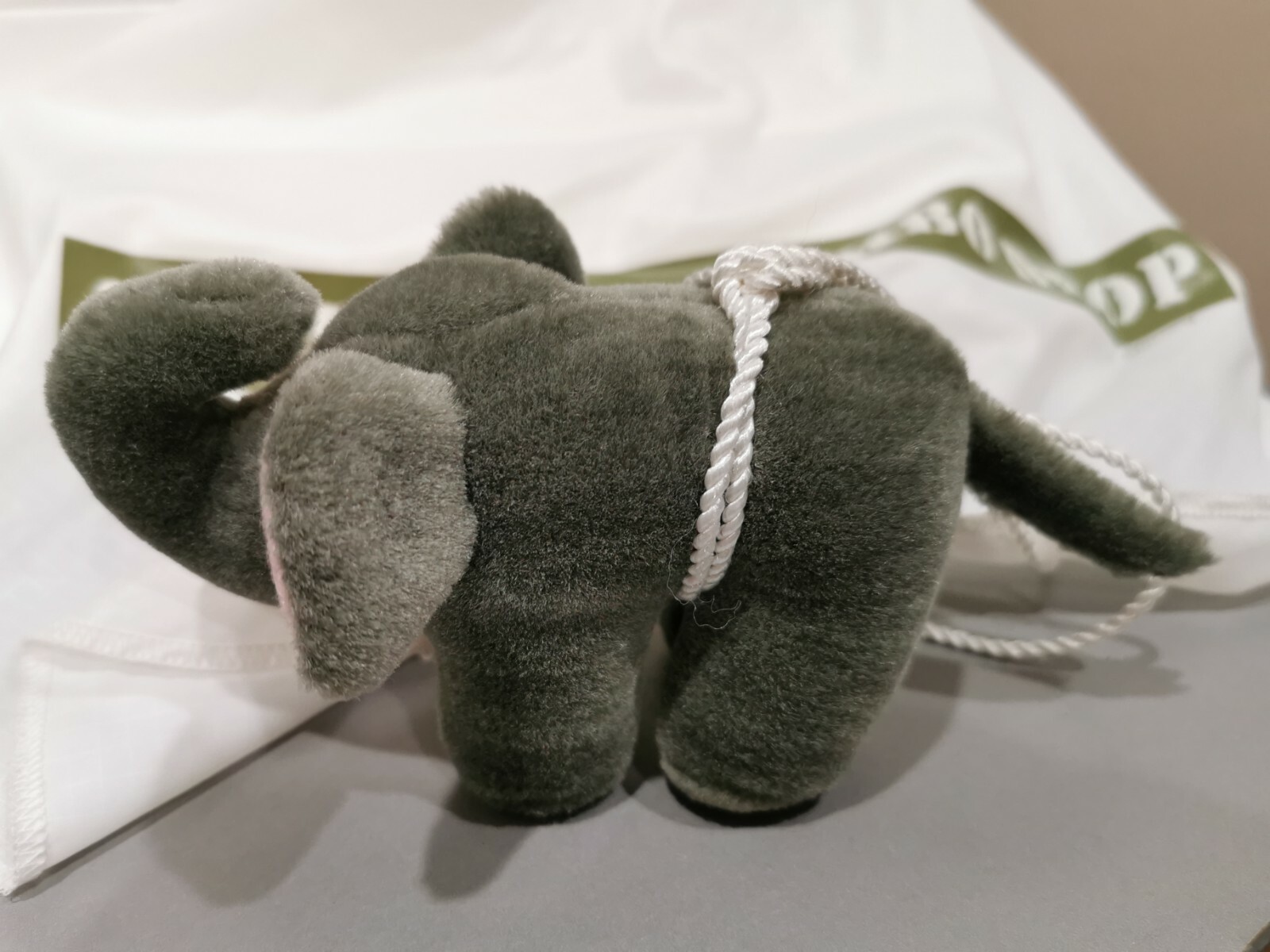 Disney Operation Dumbo Drop 8" Promotional Plush Elephant w/ Parachute ...