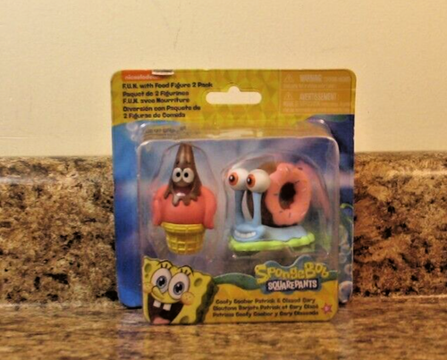 SpongeBob SquarePants Food Figures Set Goofy Goober Patrick Glazed Gary ...