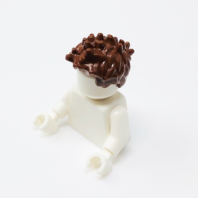 98385 LEGO Minifigure Hair SPIKED Reddish Brown (1) | eBay