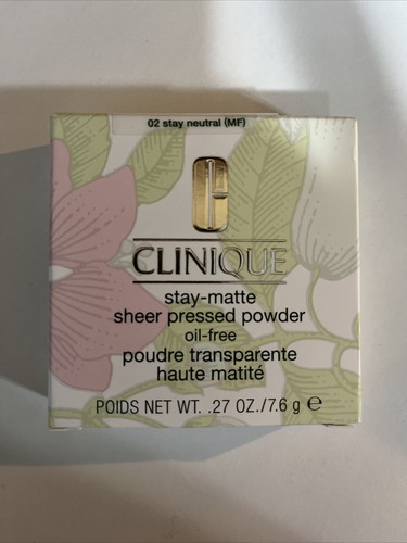 Clinique Stay-matte Sheer Pressed Powder - 02 Stay Neutral Dry ...