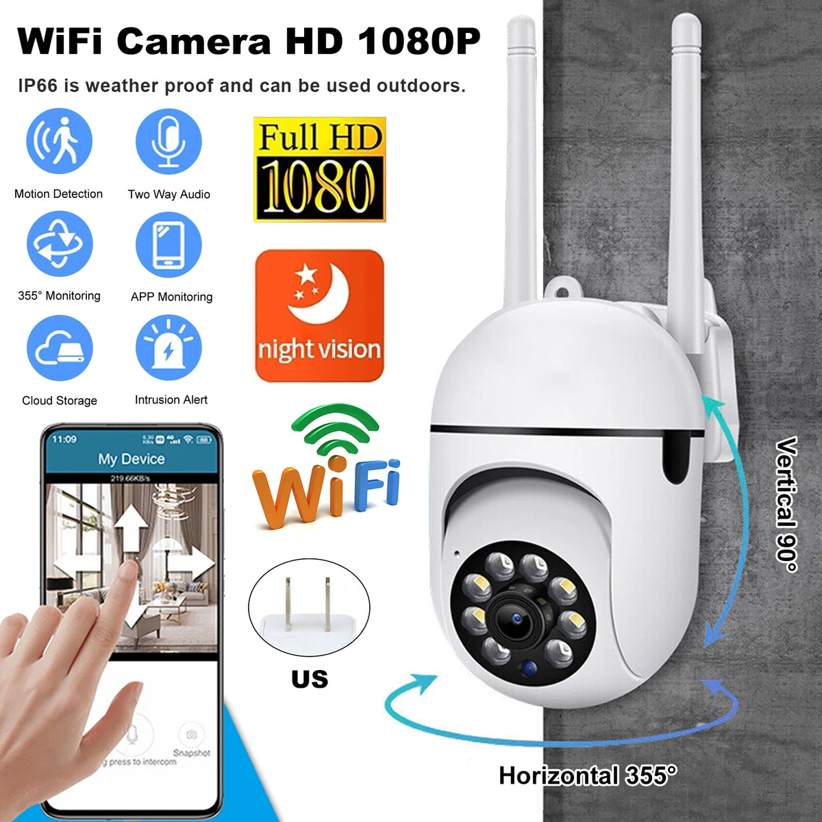 Auto-Track Camera] XMARTO 2K Auto-Track PTZ Wireless, 40% OFF