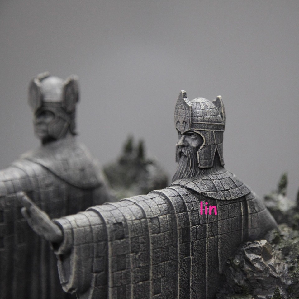 Lord of the Rings Argonath Gates of Gondor Bookend Statue - Hobbit ...
