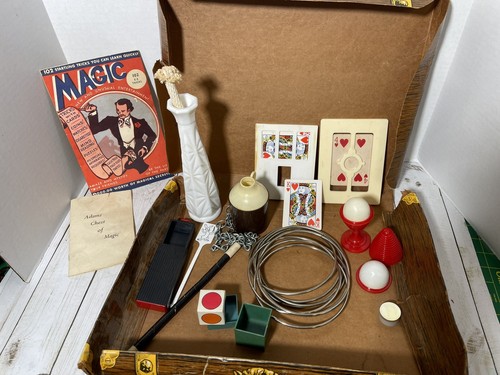 Vintage 1970's S.S. Adams Magic Chest Of Magic Trick Box Set Not ...