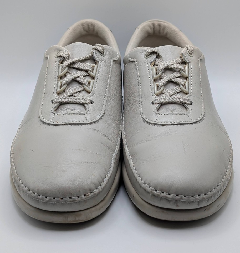 SAS Easy Walking Shoes Beige Tan Lace Up Comfort USA Womens Size 8.5 M ...