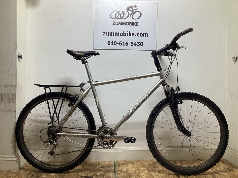 Specialized Rockhopper Comp FS 26” Mountain Bike, 17.5” Nitanium Frame ...