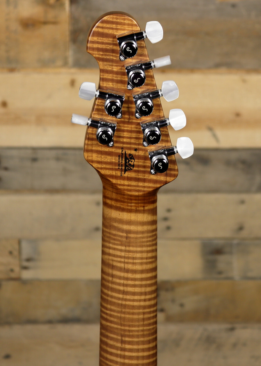 Music Man JP15 7-String Electric Guitar Tiger Eye w/ Case | eBay