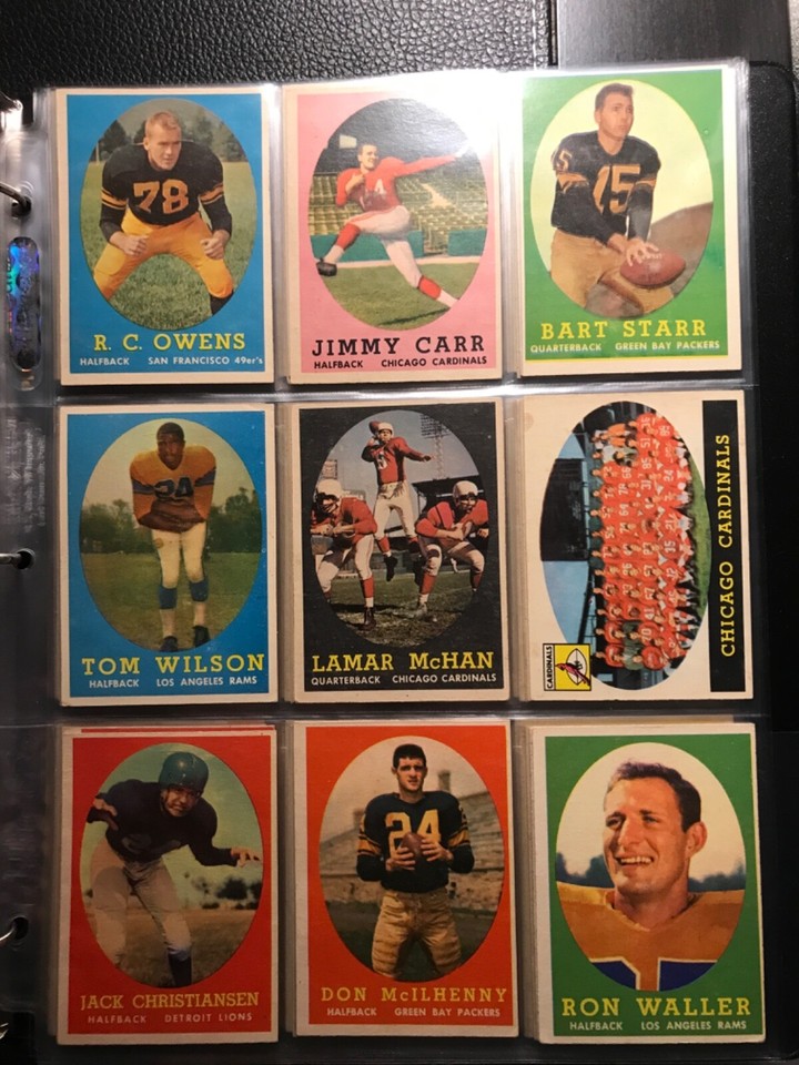 1958 topps football complete set | eBay