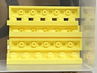 LEGO Parts - Bright Light Yellow Plate 1 x 6 - No 3666 - QTY 10 | eBay
