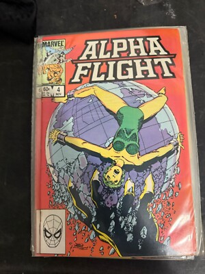 Alpha Flight #4 Marvel Comic Book FN/VF | eBay