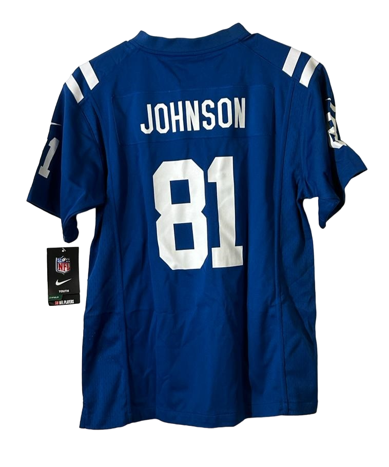 Nike Youth Indianapolis Colts Andre Johnson #81 Game Jersey, Blue ...