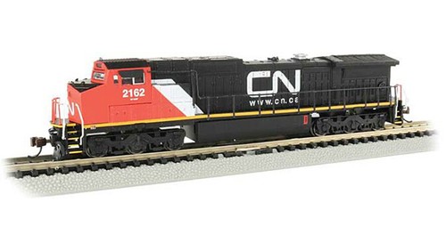 Canadian National DASH 8-40CW Diesel Loco Dual Mode DCC Sound Bachmann ...