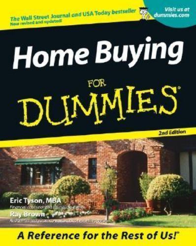 Home Buying For Dummies by Brown, Ray,Tyson, Eric, Acceptable Book ...