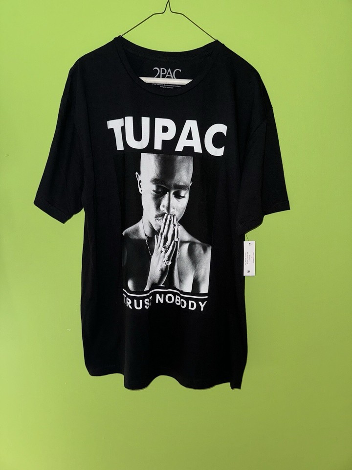 Tupac 2Pac Trust Nobody T-Shirt Size Medium Vintage Classic Hip Hop Rap ...