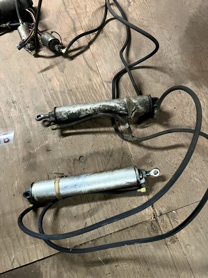 ORIGINAL 1964-66 FORD THUNDERBIRD COMPLETE CONVERTIBLE TOP HYDRAULIC ...