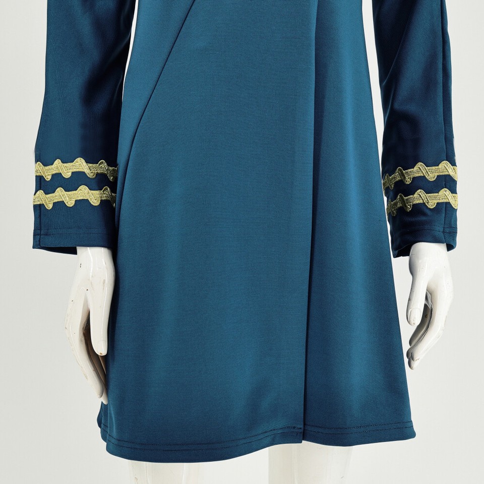 TOS Female Duty Blue Dress Cosplay The Original Series Starfleet ...