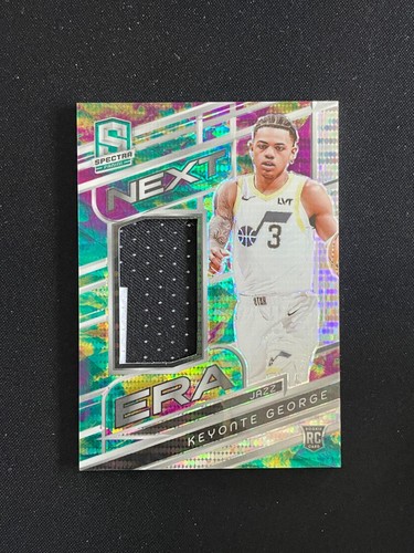 Keyonte George 2023-24 Panini Spectra RC Next Era Patch Celestial 49/99 ...
