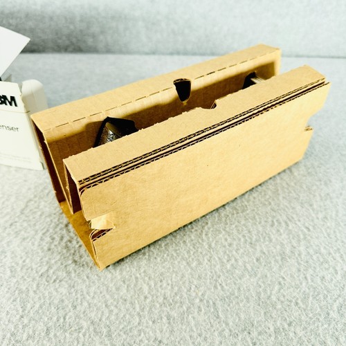 3M Scotch C15 Decor Tape Dispenser Weighted Walnut Finish Vintage ...