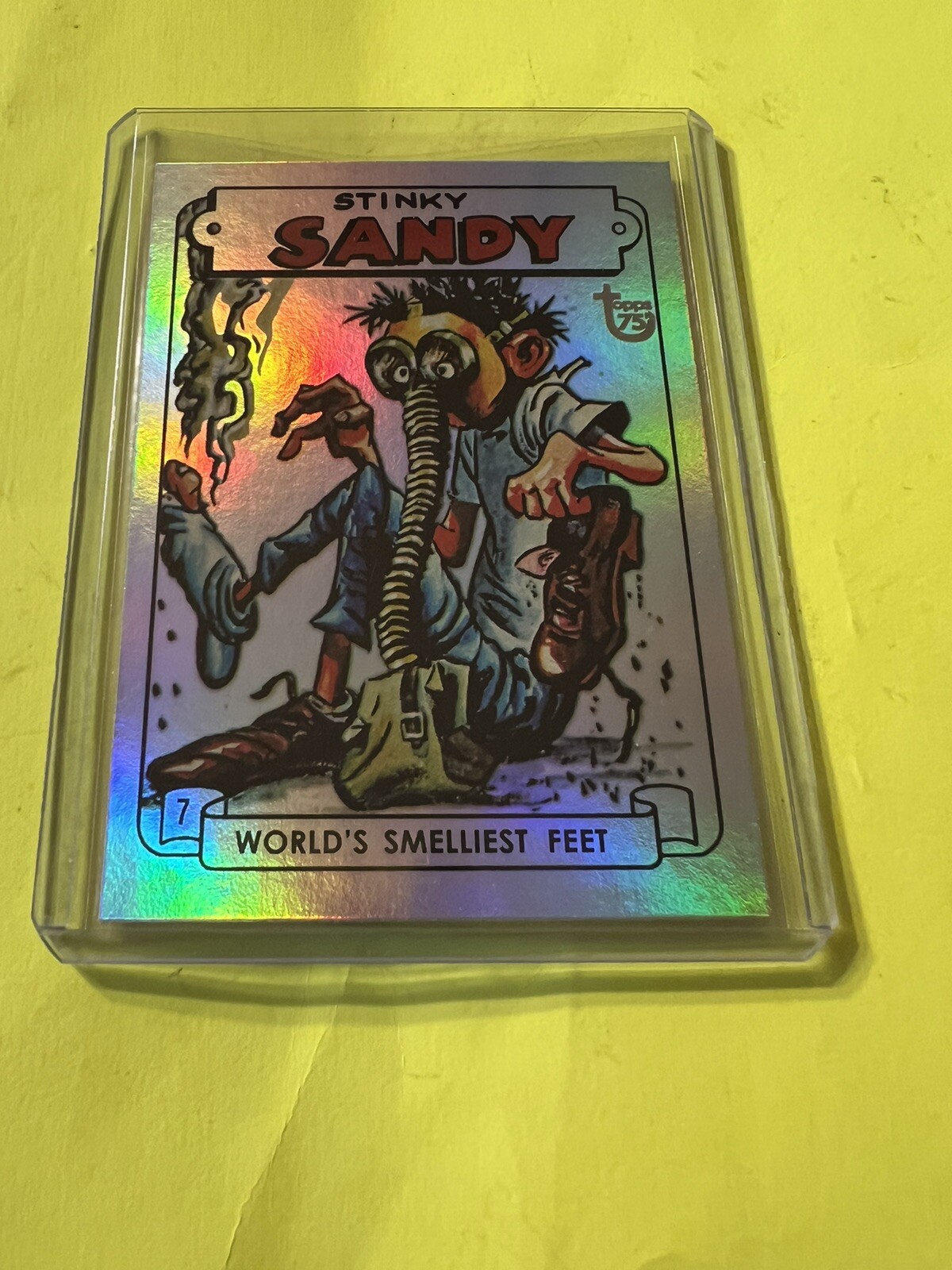 2013 Topps 75th Anniversary Pop Culture Rainbow Foil #42 Stinky Sandy ...