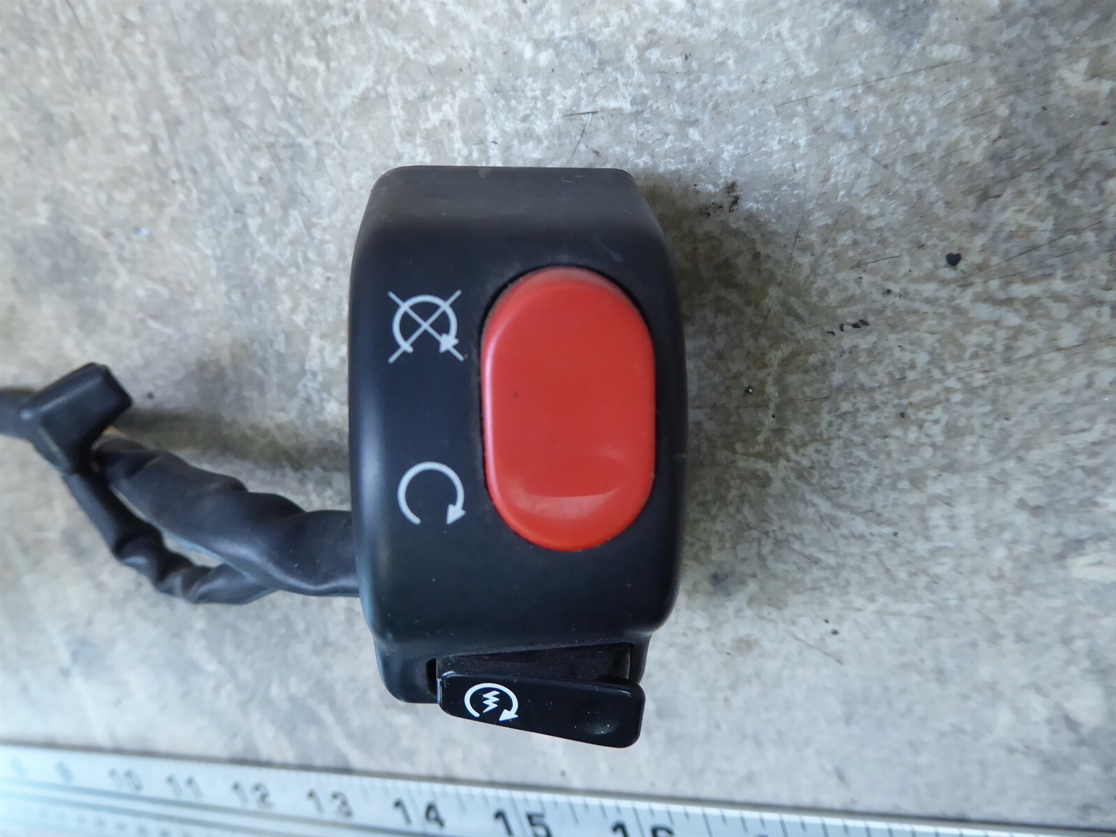 2000 Triumph Sprint RS 955i S899. right hand controls switches | eBay