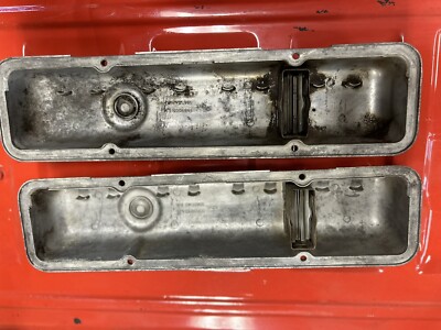 1971-1972 GM LT-1 Finned Valve Covers 350 Corvette Camaro Z28 | 3989005 ...